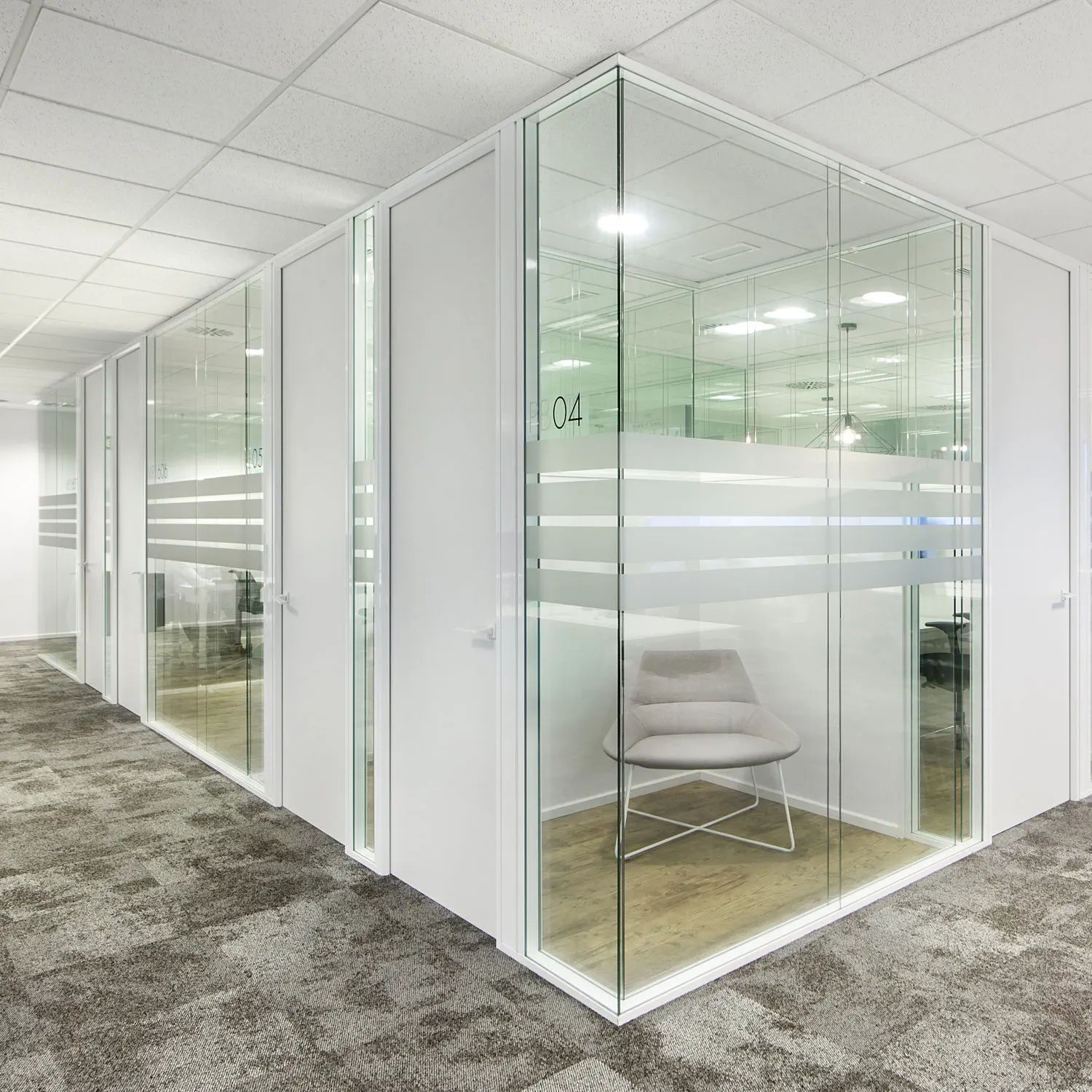 Aluminum and Glass Partitioning - Fabricator in Sri Lanka B1 Spaces